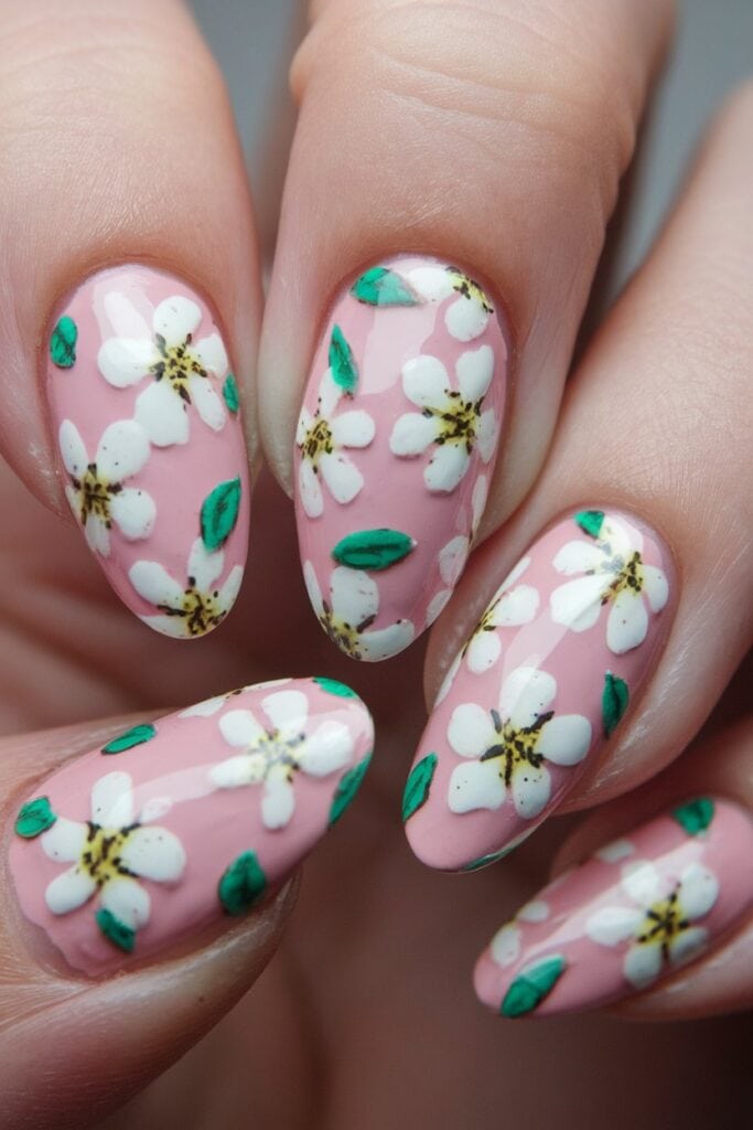 18 Almond Shape Nail Designs - Nail the Glam