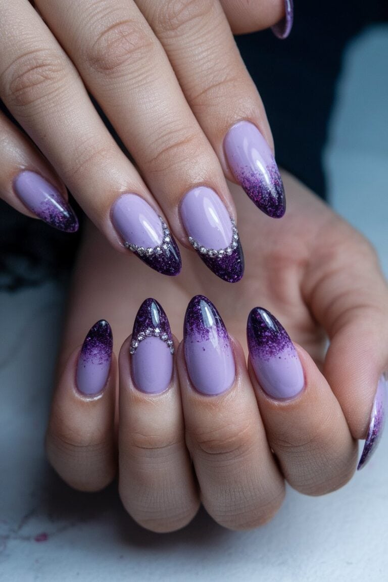 18 Almond Shape Nail Designs - Nail the Glam