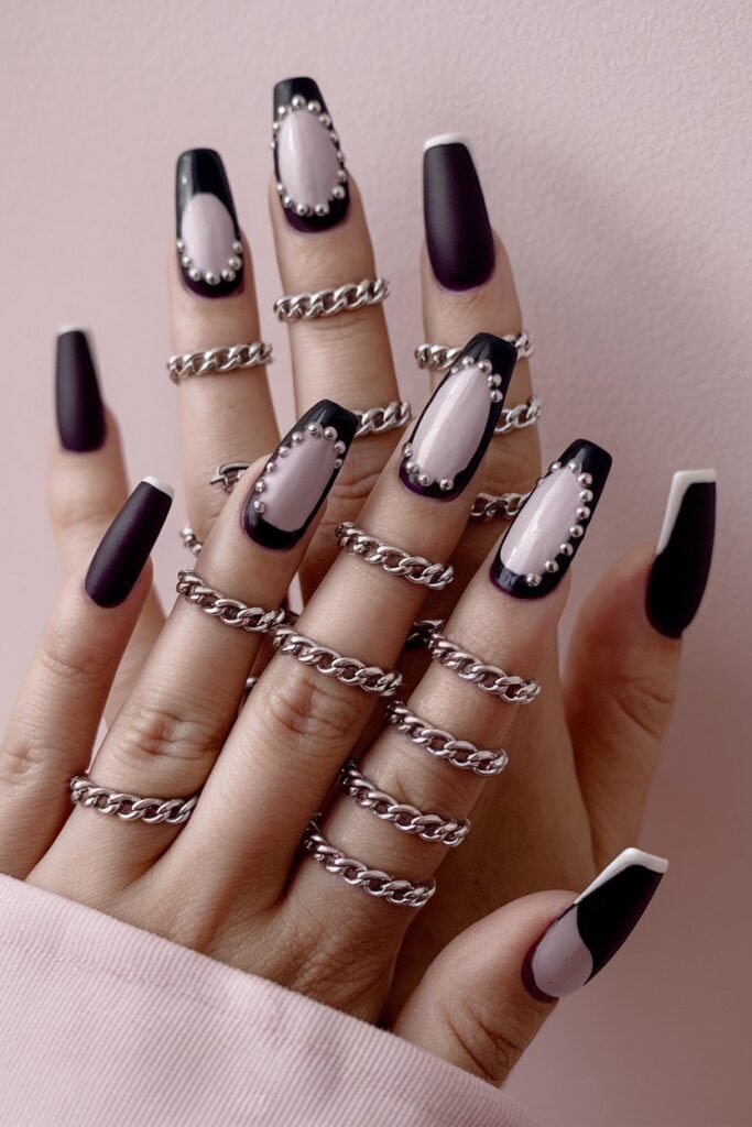 18 Emo Nail Designs - Nail the Glam