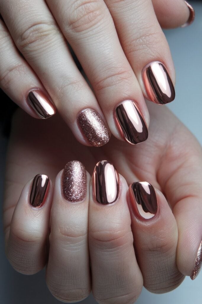 20 Gold Nail Designs - Nail the Glam