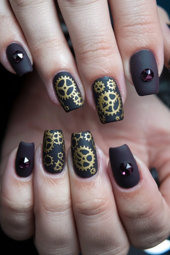 20 Goth Nail Designs - Nail the Glam