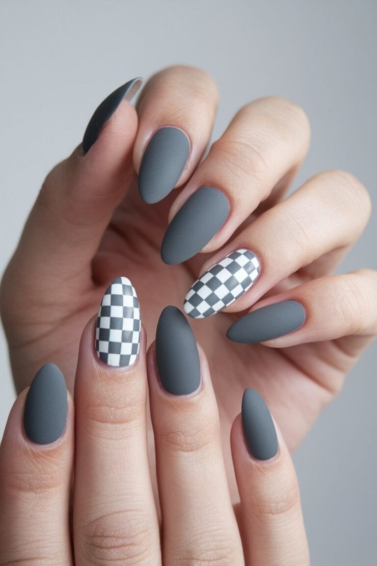 60 Gray Nail Designs - Nail the Glam