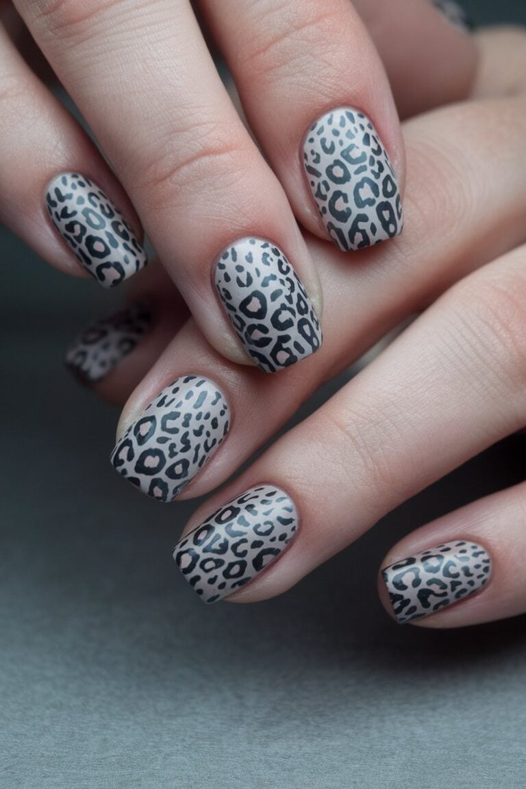 20 Leopard Print Nail Designs - Nail the Glam
