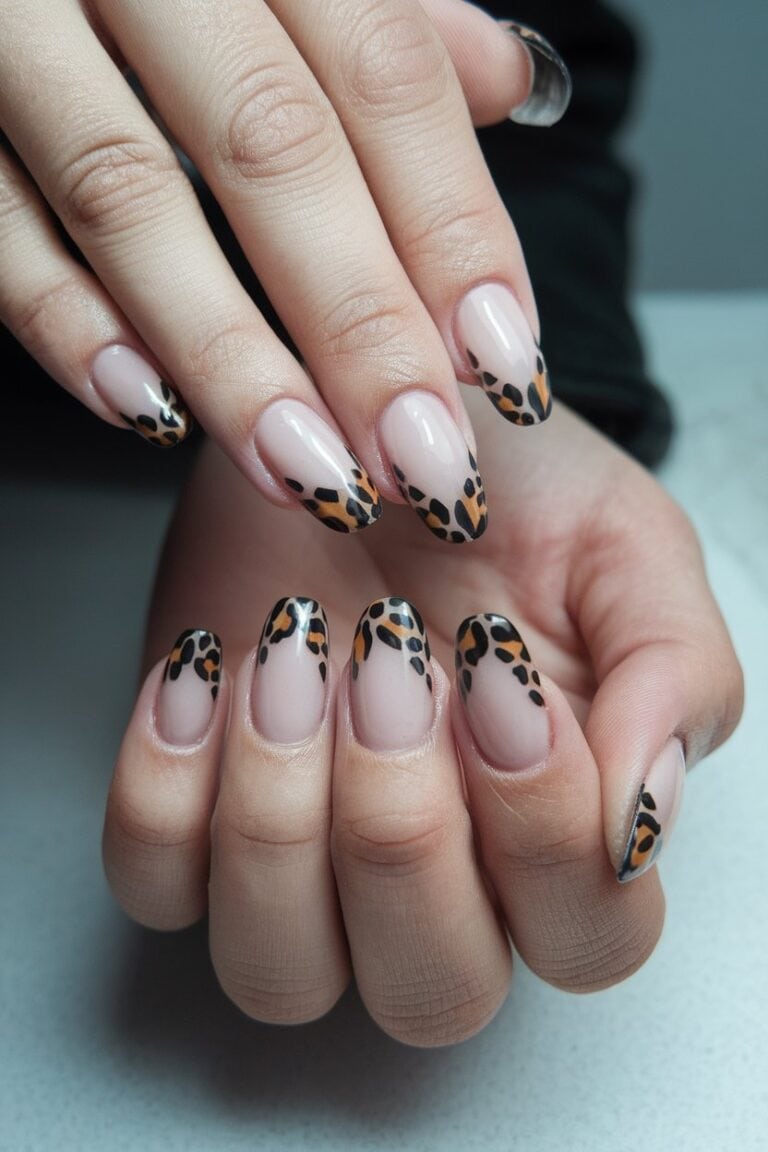 20 Leopard Print Nail Designs - Nail the Glam