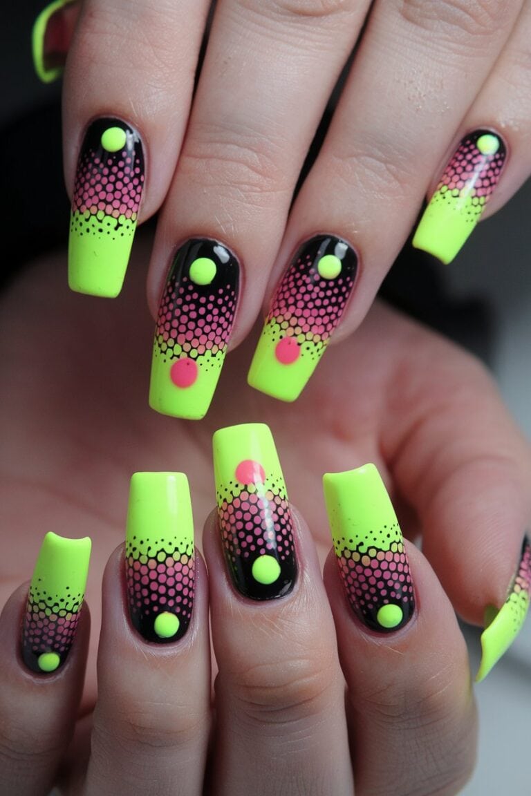 20 Nail Designs with Dots - Nail the Glam