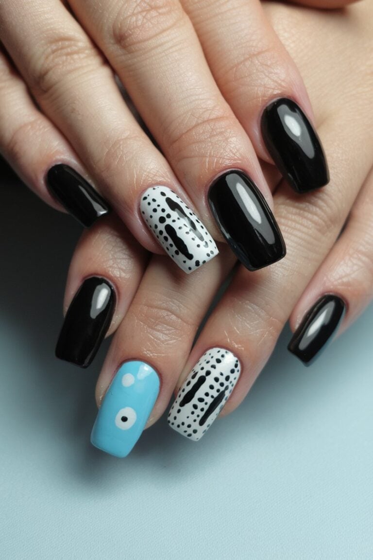 20 Nail Designs with Dots - Nail the Glam