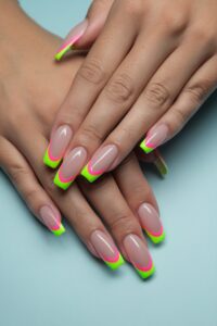 18 Neon Nail Designs - Nail the Glam