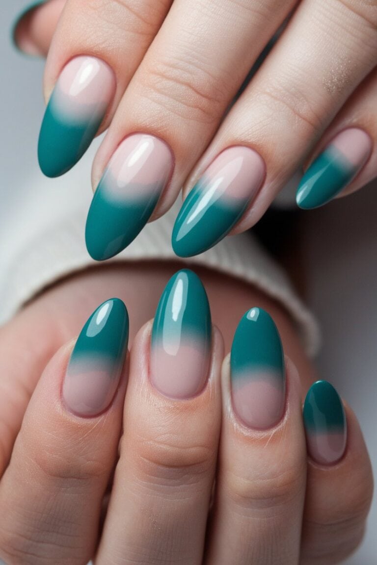 20 Teal Nail Designs - Nail the Glam