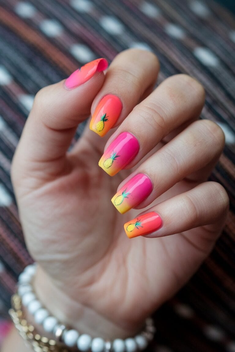 20 Vacation Inspired Nail Designs - Nail the Glam