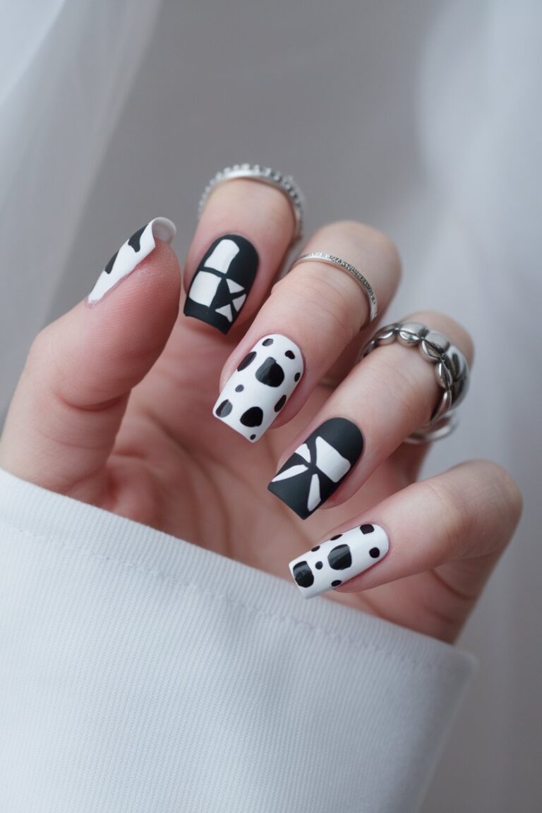 20 White Nail Designs - Nail the Glam