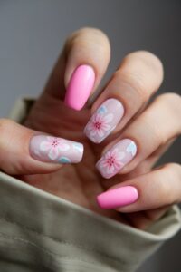 30 Bright Spring Nail Designs - Nail the Glam