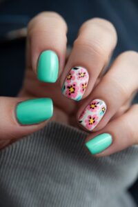 30 Bright Spring Nail Designs - Nail the Glam