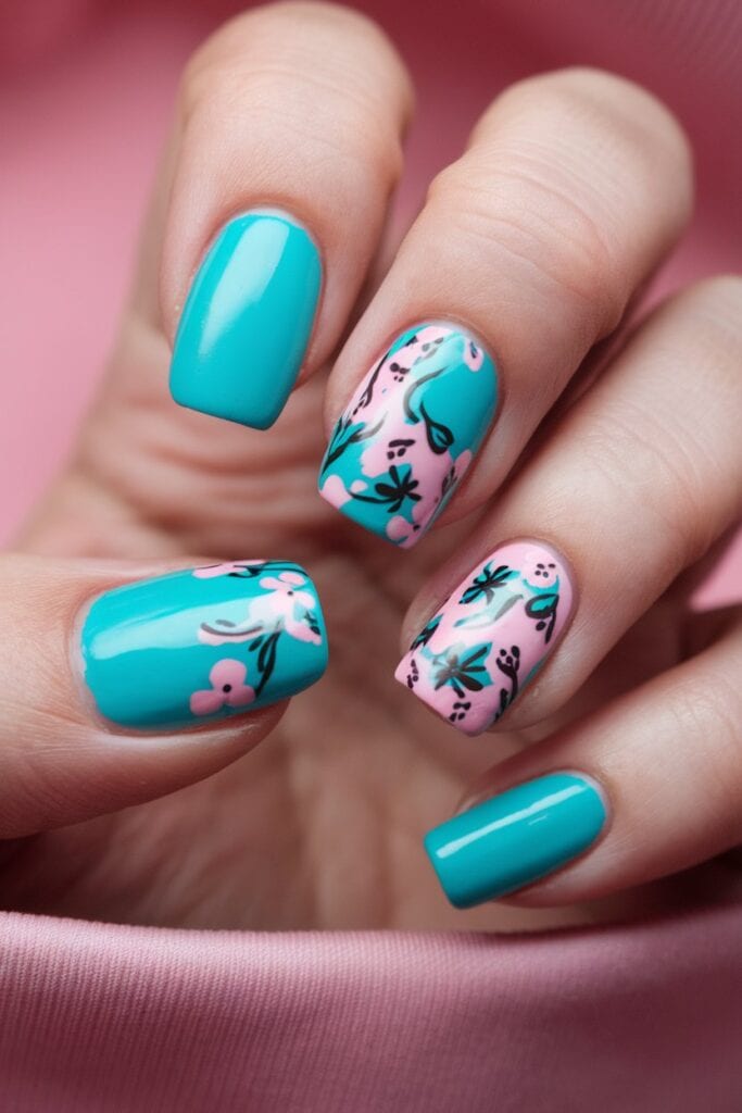 30 Bright Spring Nail Designs - Nail the Glam