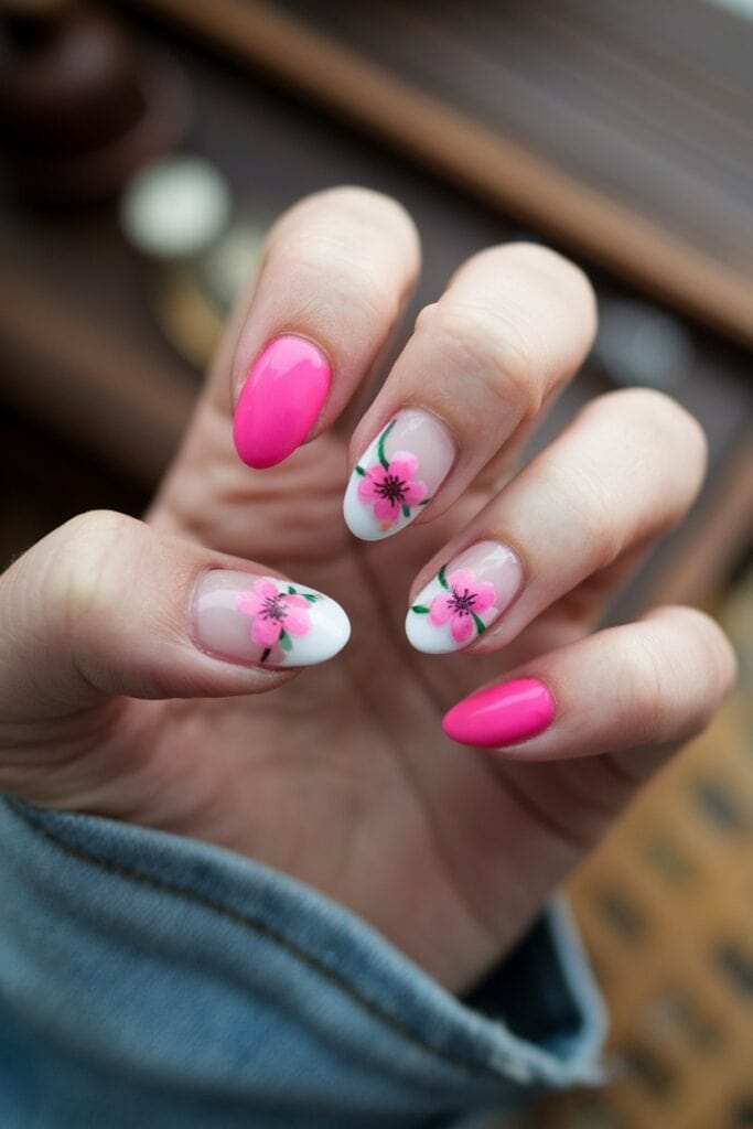 30 Bright Spring Nail Designs - Nail the Glam