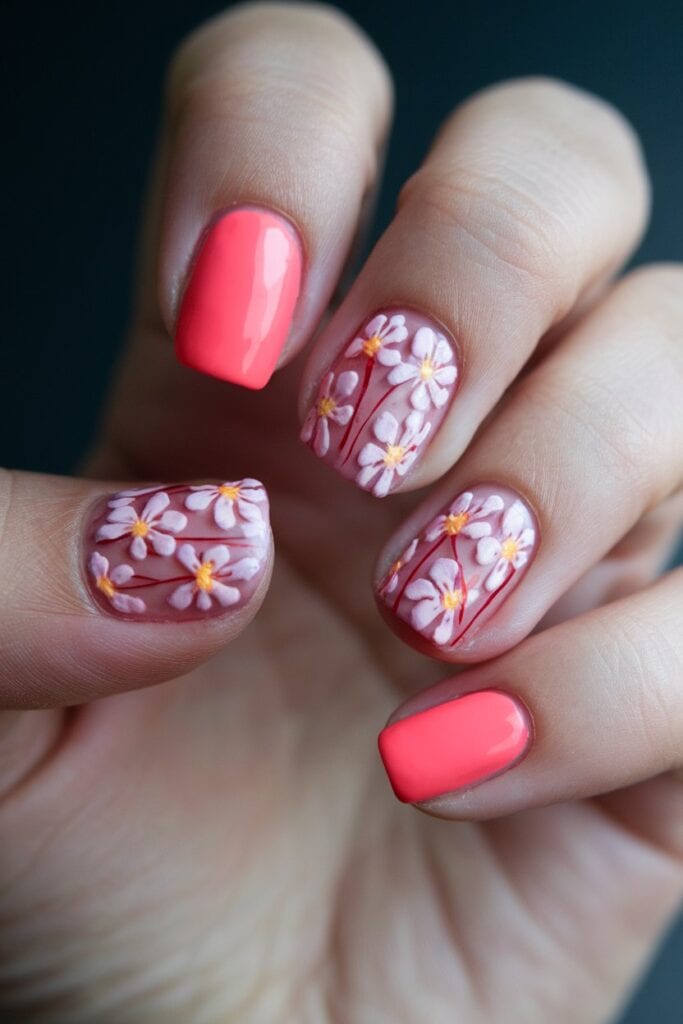 30 Bright Spring Nail Designs - Nail the Glam