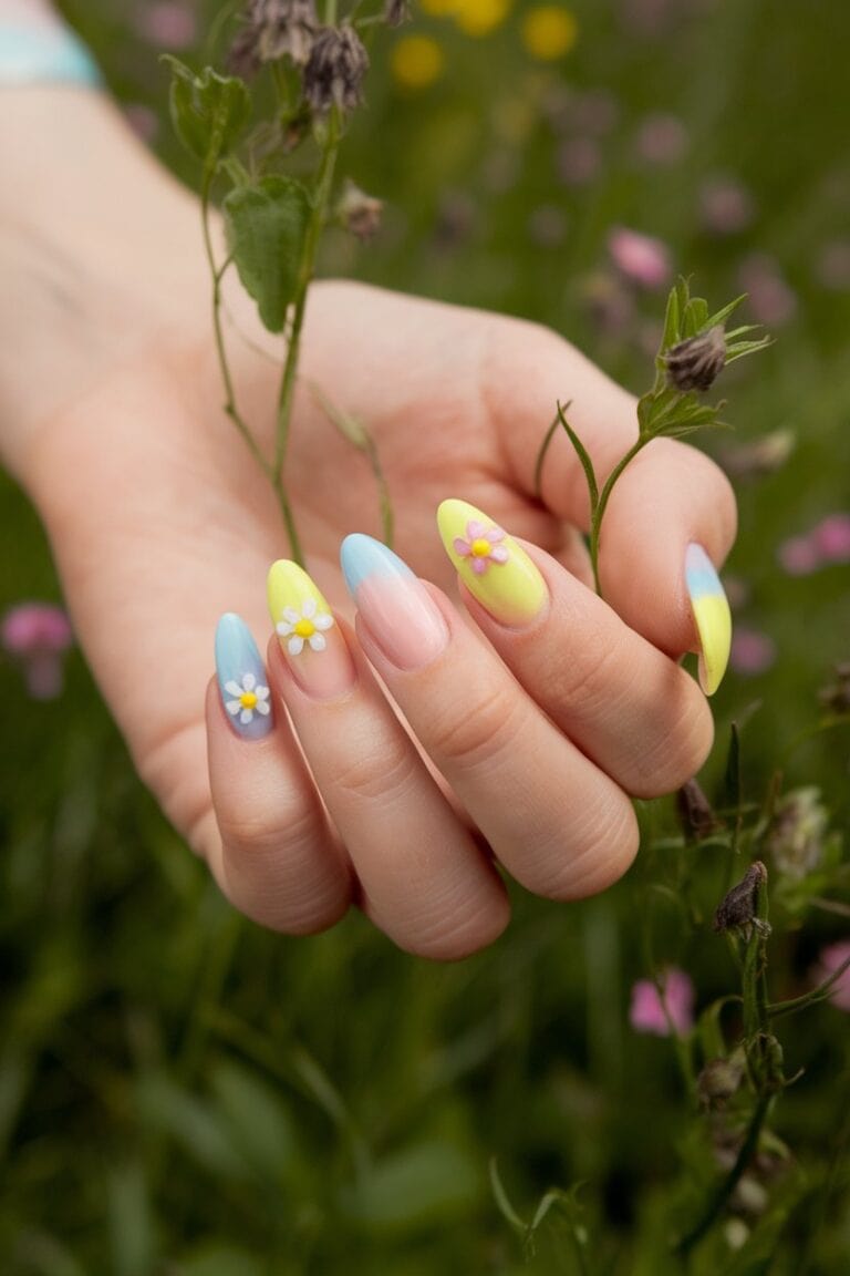 30 Bright Spring Nail Designs - Nail the Glam