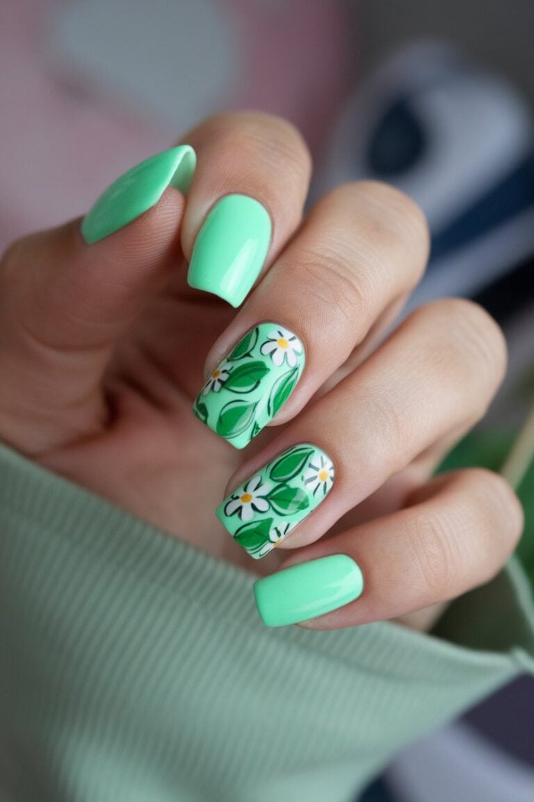 30 Bright Spring Nail Designs - Nail the Glam