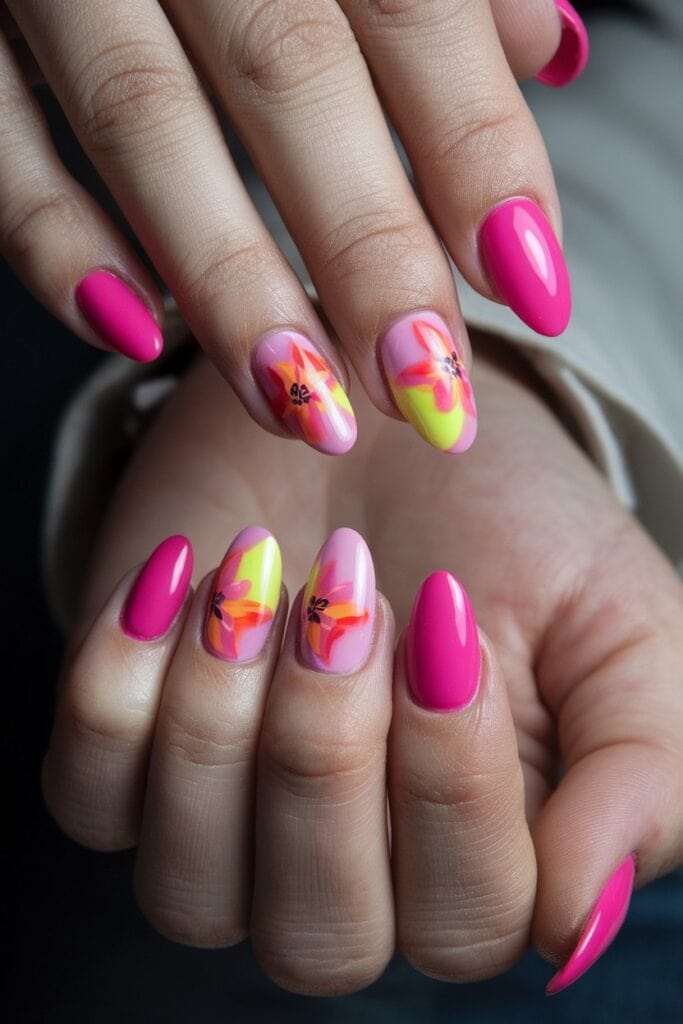 30 Bright Spring Nail Designs - Nail the Glam