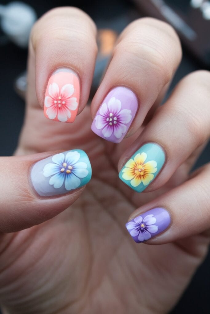 28 Cute Spring Nail Designs - Nail the Glam