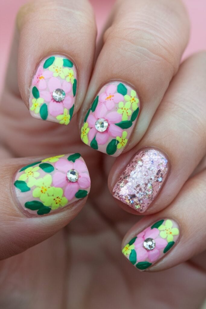 28 Cute Spring Nail Designs - Nail the Glam