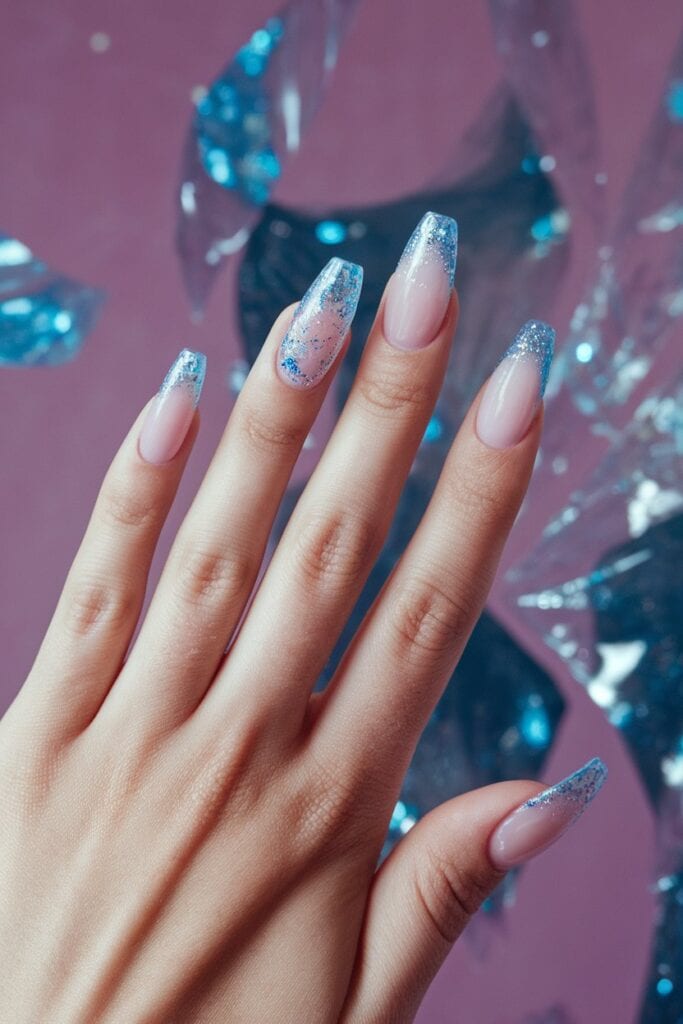 30 Light Blue Nail Designs - Nail the Glam