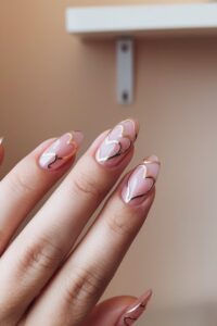 30 Nail Designs with Hearts - Nail the Glam