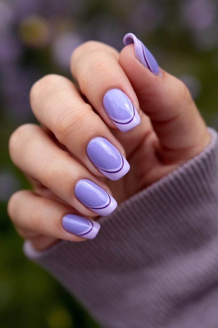 30 Purple Spring Nail Designs - Nail the Glam