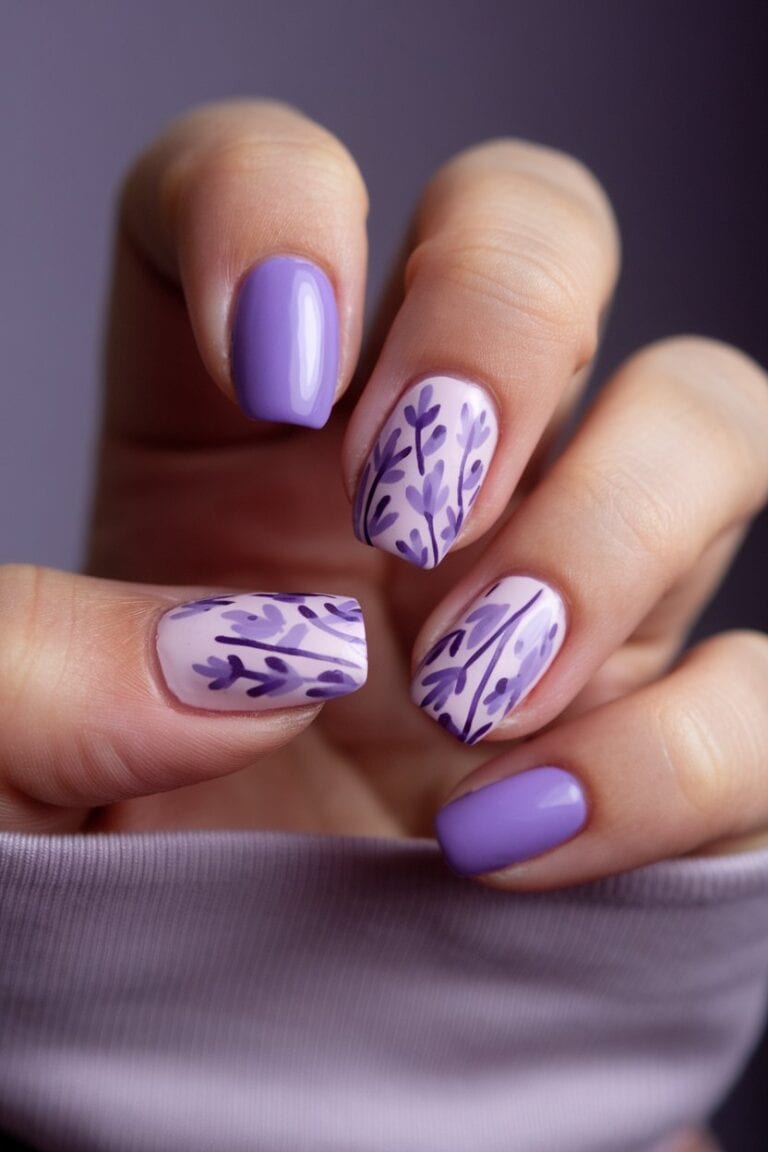 30 Purple Spring Nail Designs - Nail the Glam