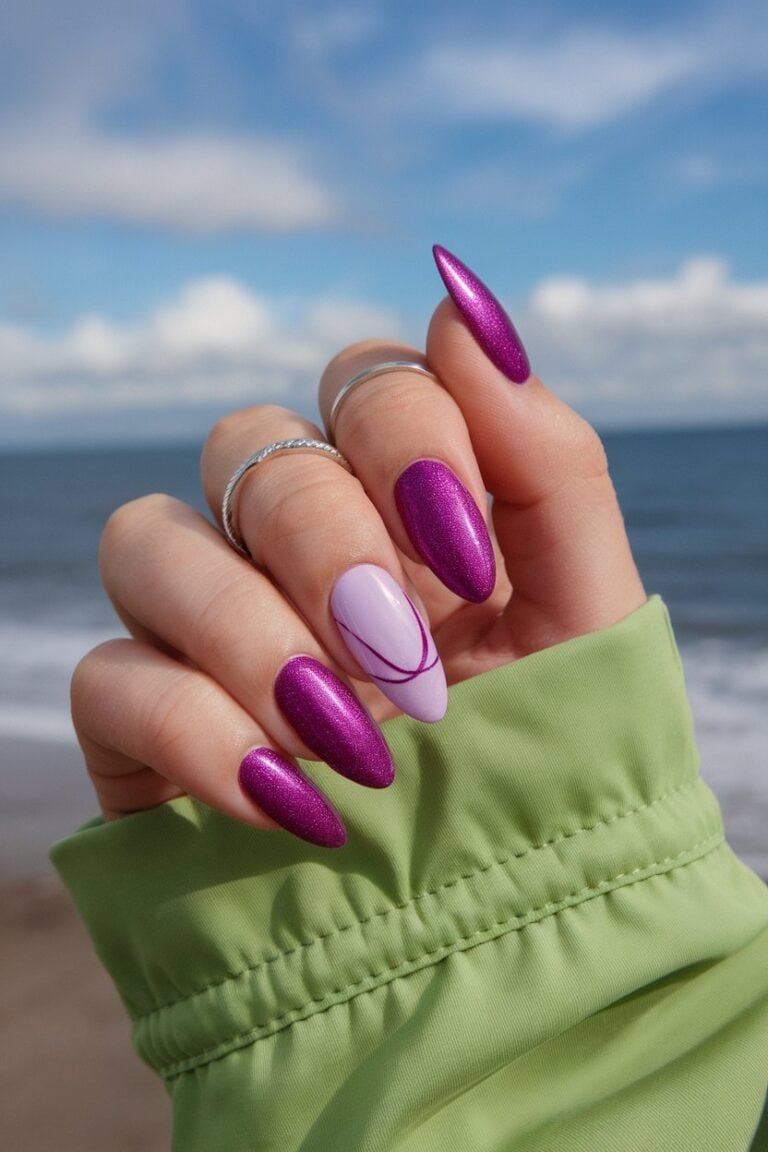 30 Purple Spring Nail Designs - Nail the Glam