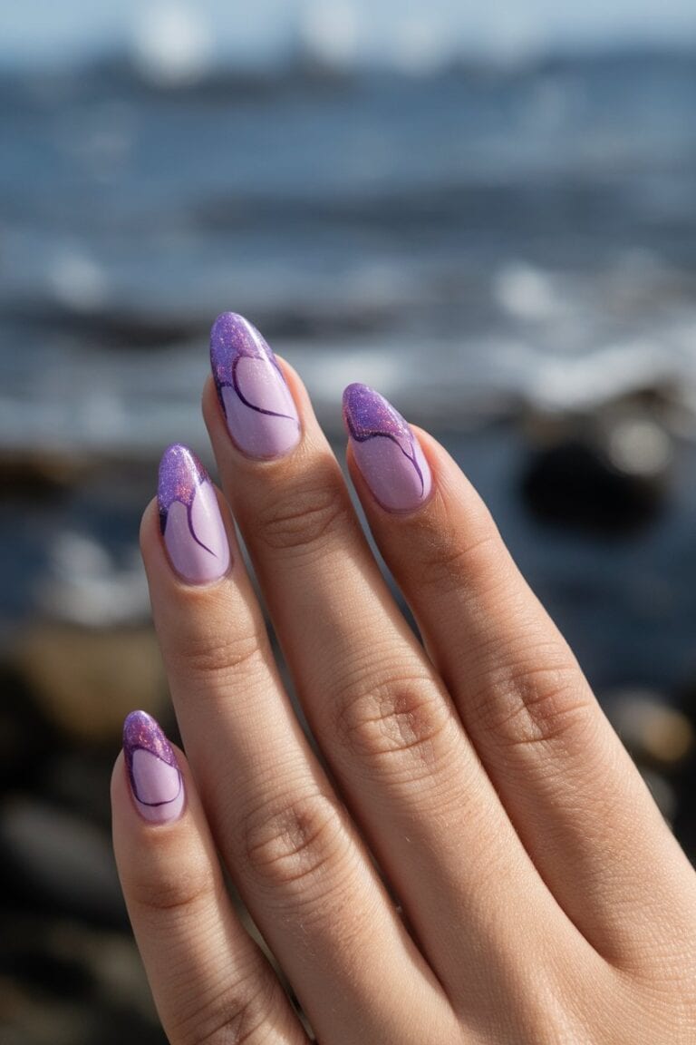 30 Purple Spring Nail Designs - Nail the Glam