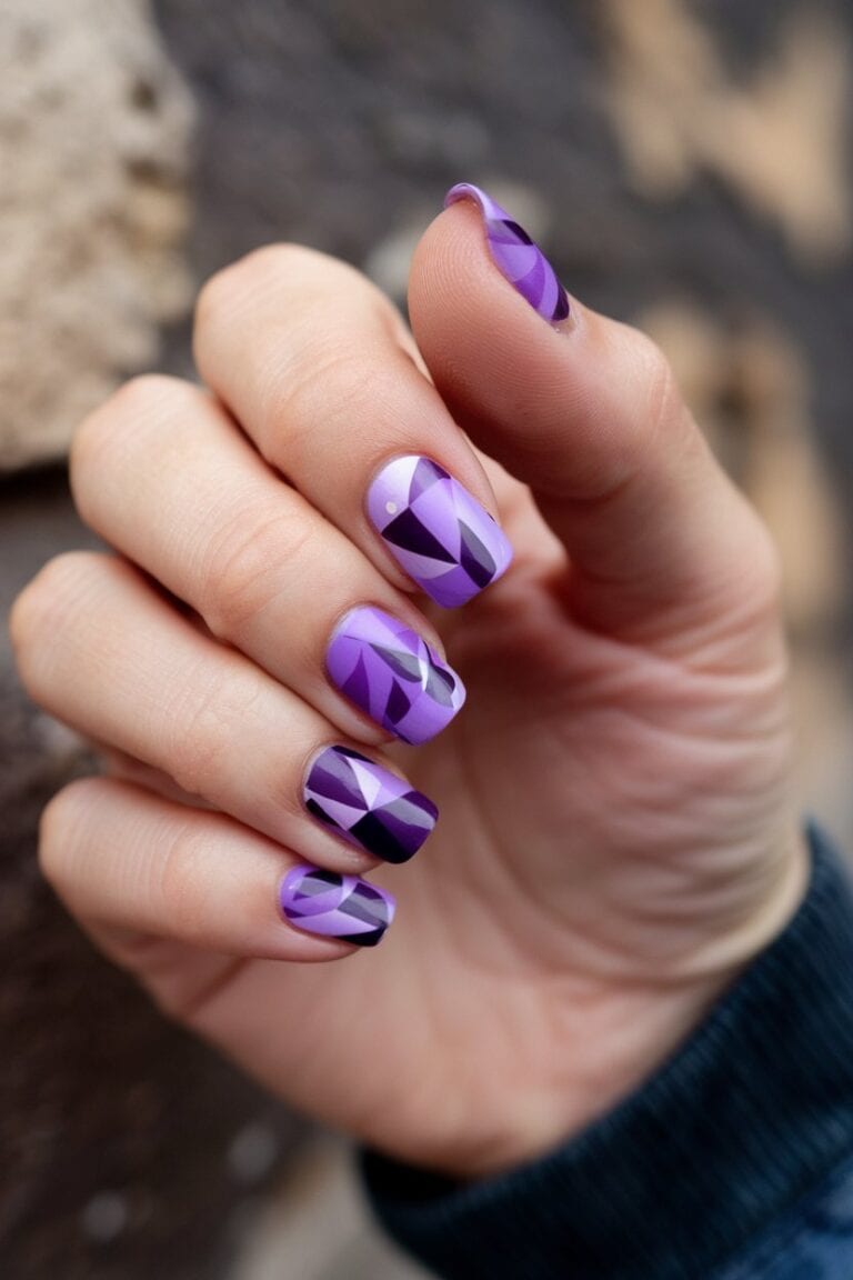 30 Purple Spring Nail Designs - Nail the Glam