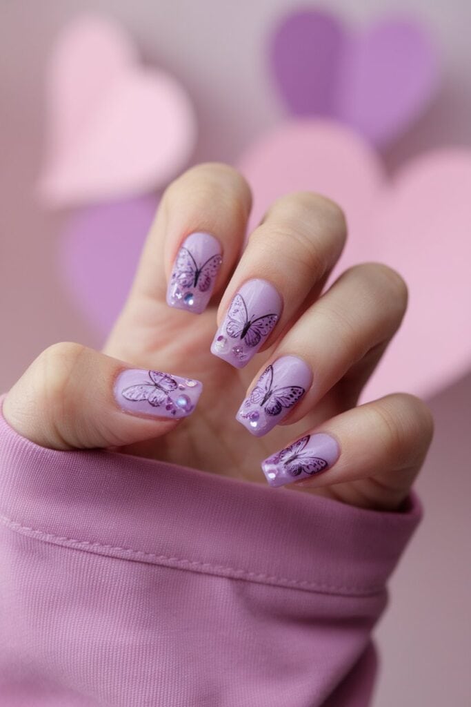 30 Purple Spring Nail Designs - Nail the Glam