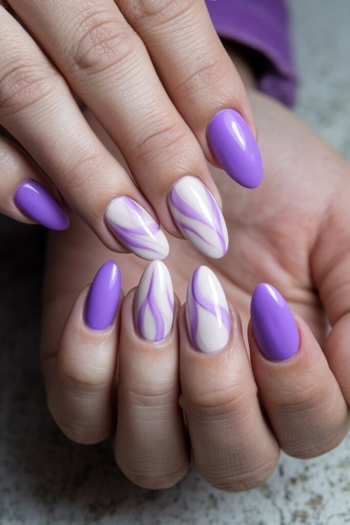 30 Purple Spring Nail Designs - Nail the Glam