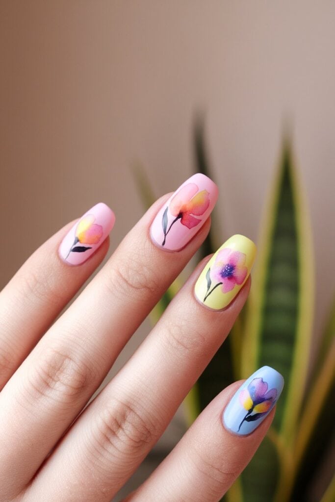 50 Spring Nail Designs - Nail the Glam
