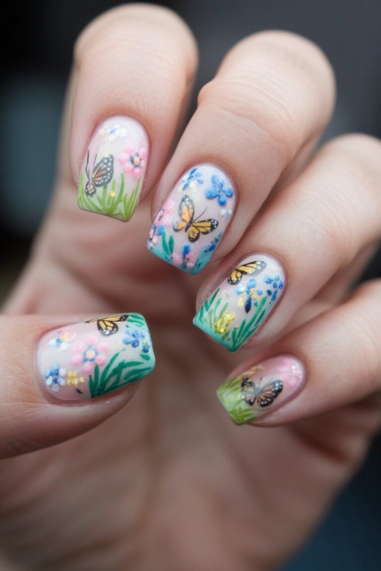 50 Spring Nail Designs - Nail the Glam