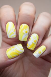 30 Yellow Spring Nail Designs - Nail the Glam