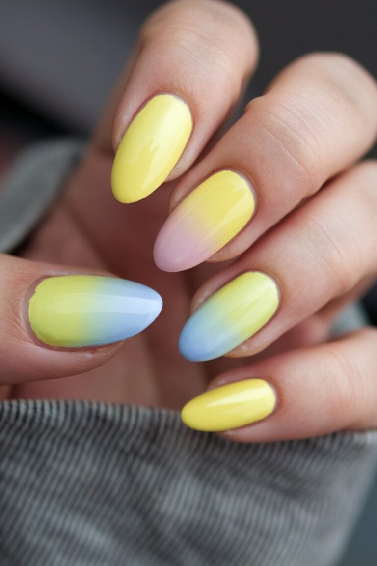 30 Yellow Spring Nail Designs - Nail the Glam
