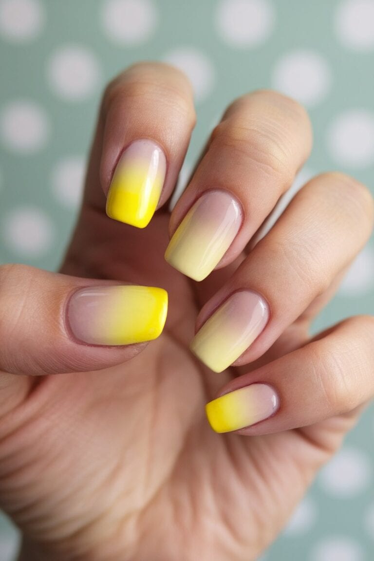30 Yellow Spring Nail Designs - Nail the Glam