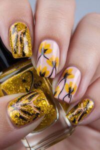 30 Yellow Spring Nail Designs - Nail the Glam