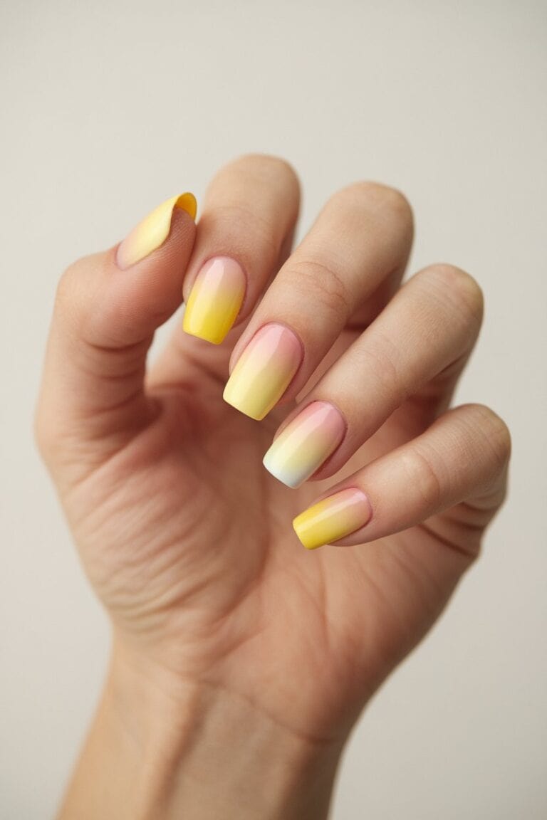 30 Yellow Spring Nail Designs - Nail the Glam