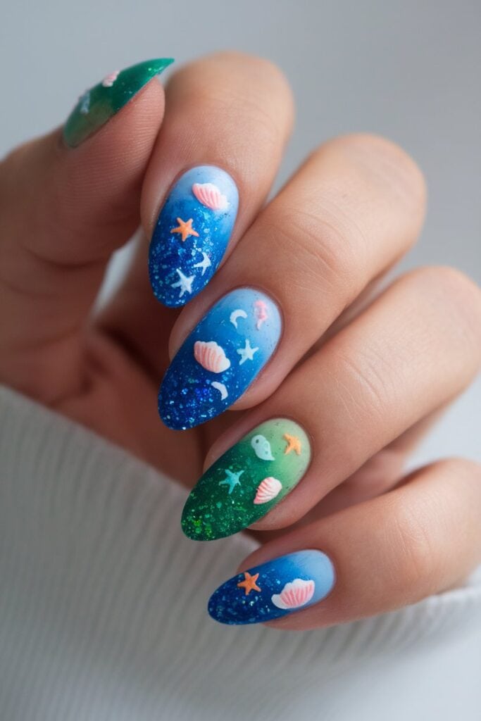 30 Almond Spring Nail Designs - Nail the Glam