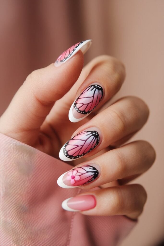 30 Almond Spring Nail Designs - Nail the Glam