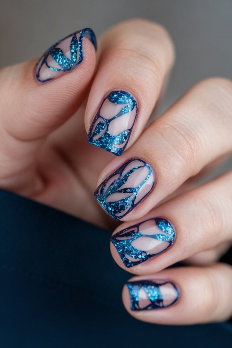 40 Blue Spring Nail Designs - Nail the Glam
