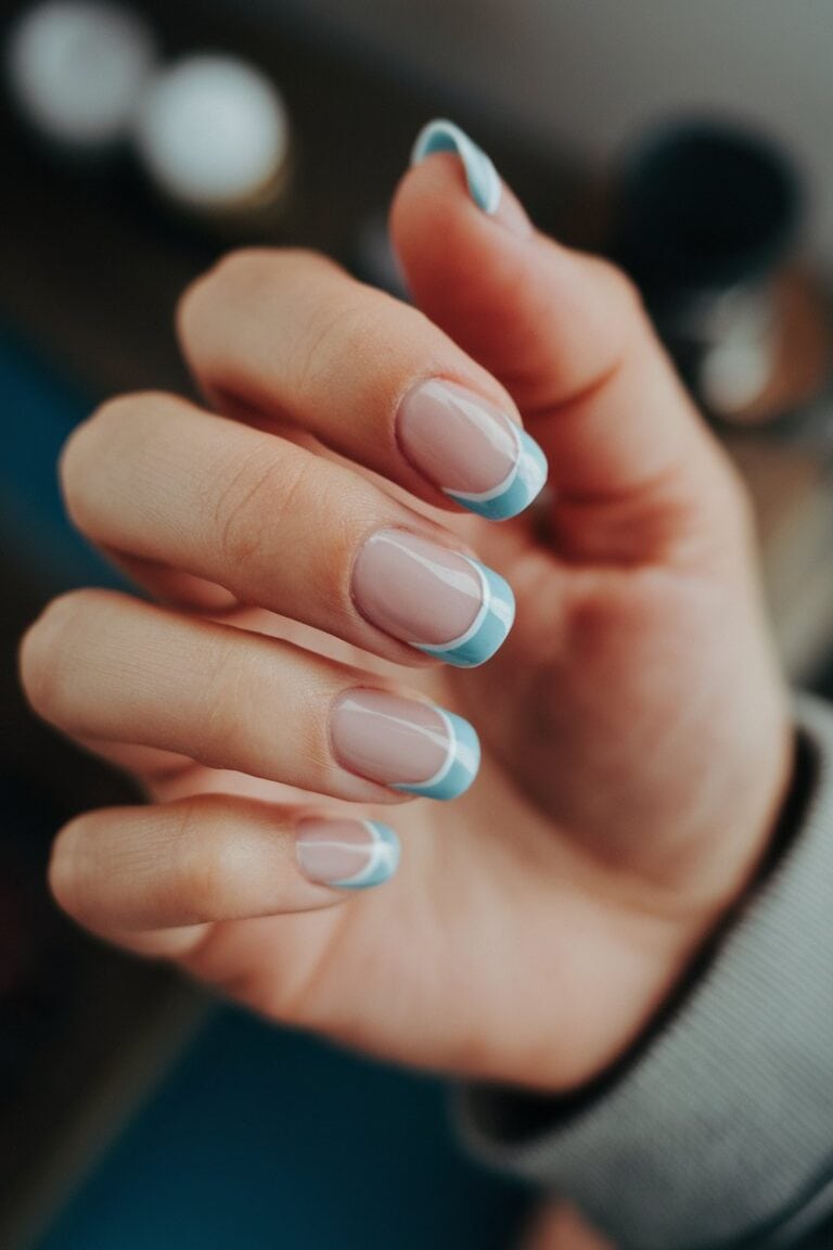 40 Blue Spring Nail Designs - Nail the Glam