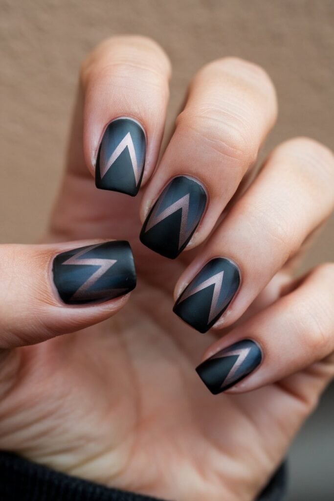 40 Dark Color Nail Design Ideas - Nail the Glam