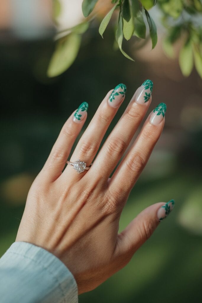 40 Green Spring Nail Designs - Nail the Glam