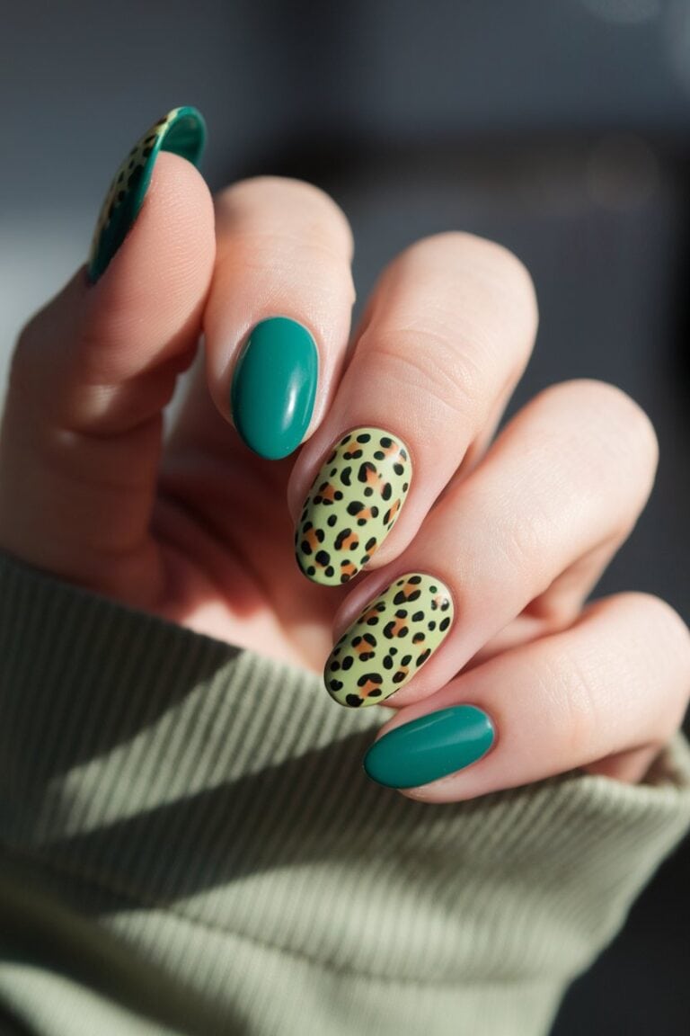 40 Green Spring Nail Designs - Nail the Glam