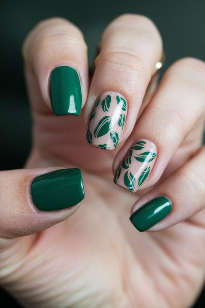 40 Green Spring Nail Designs - Nail the Glam