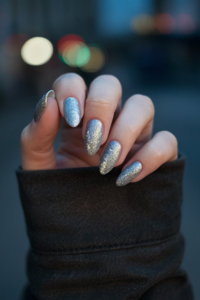 30 Spring Glitter Nail Designs - Nail the Glam