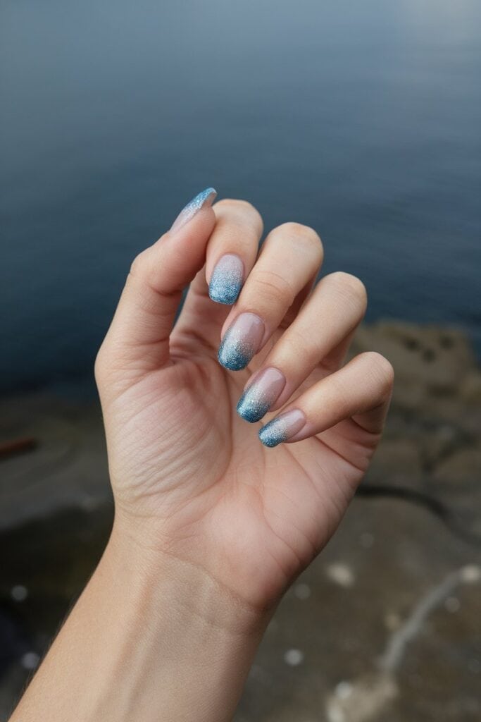 30 Spring Glitter Nail Designs - Nail the Glam